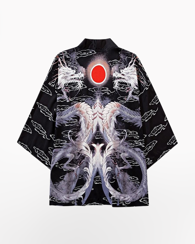 Japanese Kimono Akai Dragon – Streetwear