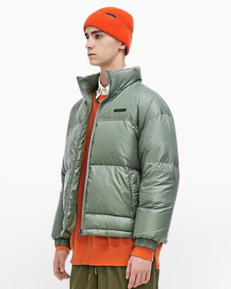 Down Jacket Solid – Streetwear