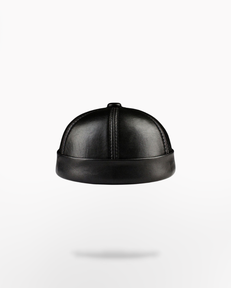 Visorless Cap Leather – Streetwear
