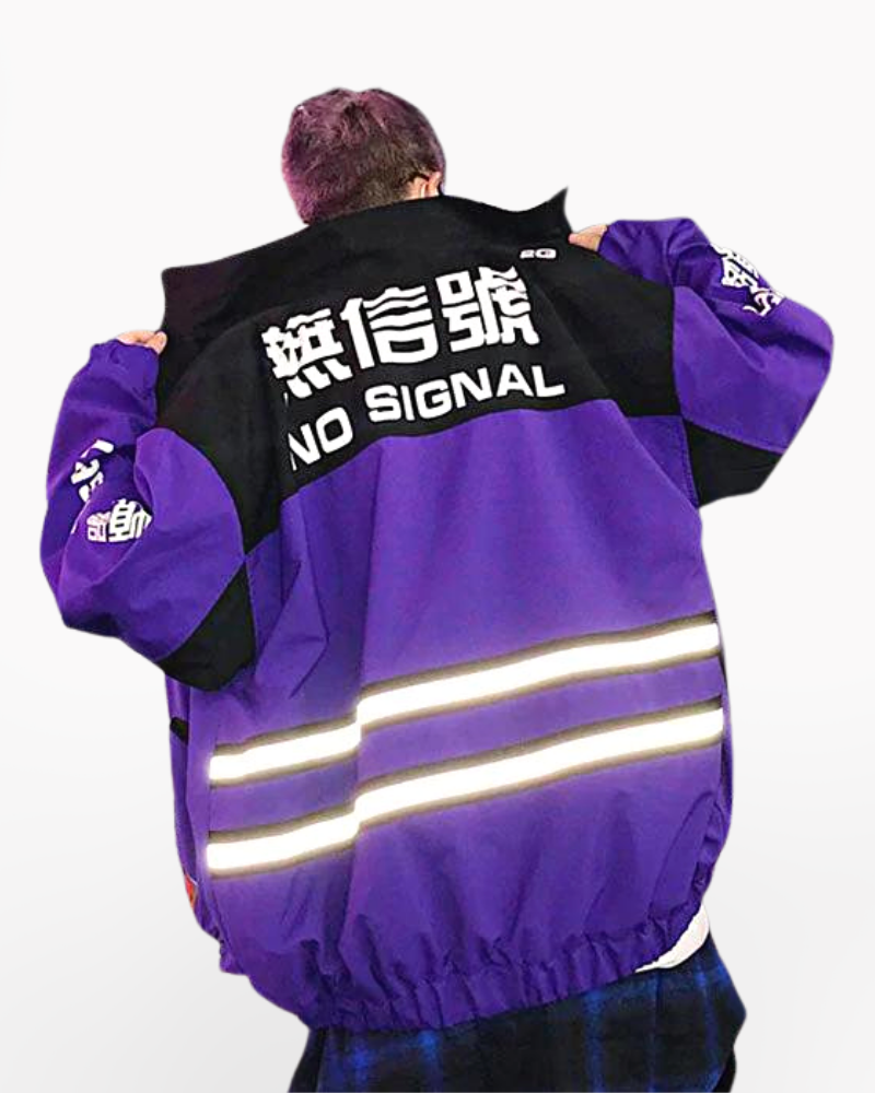 Reflective Jacket No Signal – Streetwear